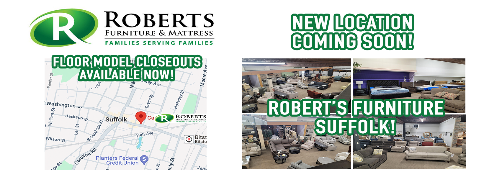 Robert's Furniture & Mattress in Yorktown, VA