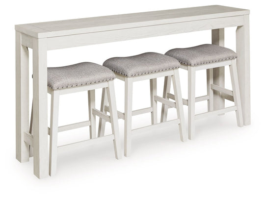 Robbinsdale - Rectangular Dining Room Counter Table Set (Set of 4) - A ...